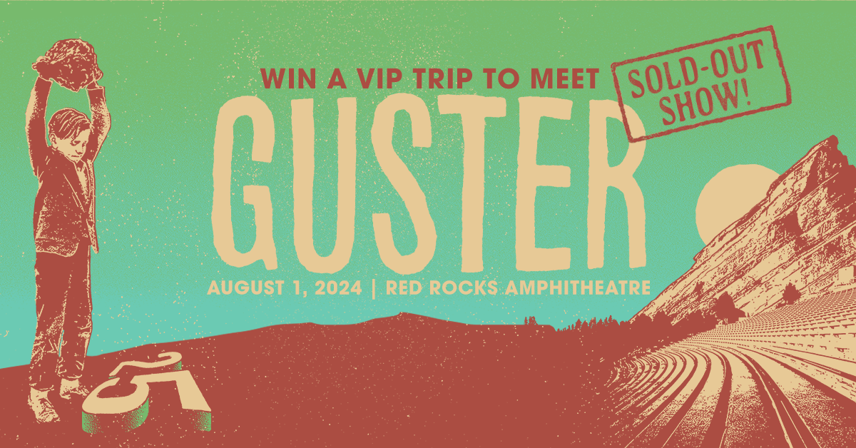 Win a VIP Trip to Meet Guster at Red Rocks Amphitheatre - Prizeo